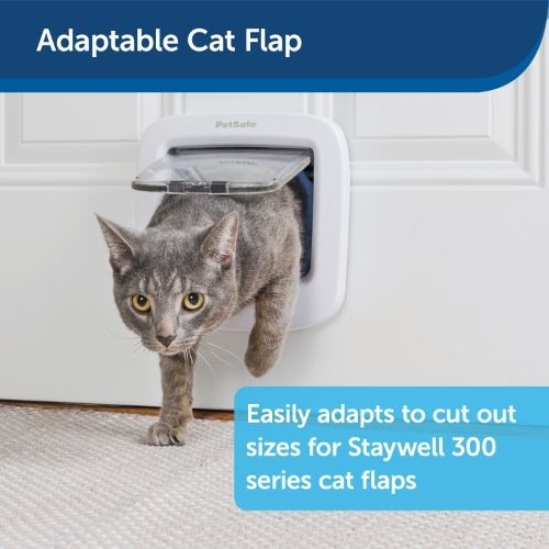 PetSafe® Manual-Locking Cat Flap White | Pet Safe | Pets & Friends