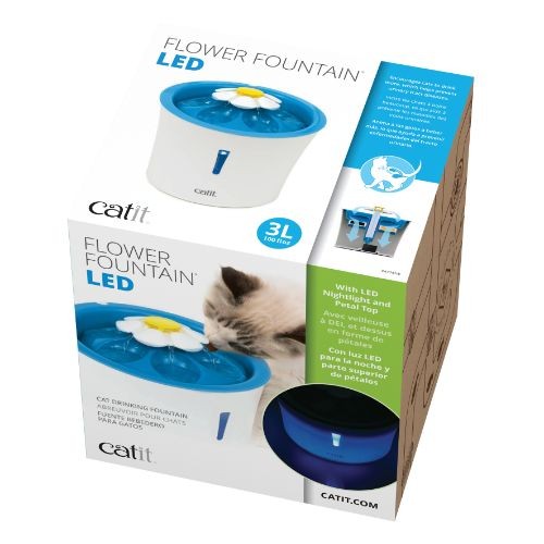 Catit Flower Fountain with LED Nightlight | CATIT | Pets & Friends