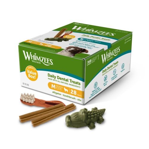 Whimzees Variety Box For Medium Dogs 28 Pack | Whimzees | Pets & Friends