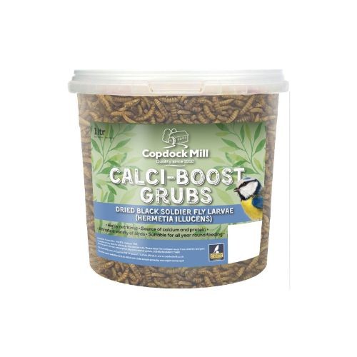 Copdock Mill Calci Boost Grubs 1l Tub | Copdock Mill | Pets & Friends